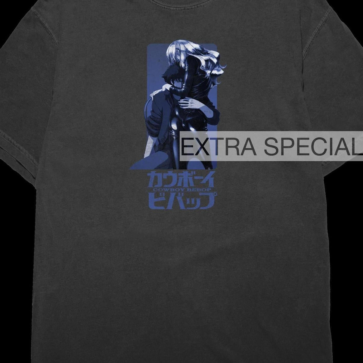Cowboy Bebop Shirt | Spike + Julia (Blue) – Extra Special Vintage
